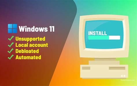 How To Install Windows 11 Without Bloatware On Unsupported Hardware Pureinfotech