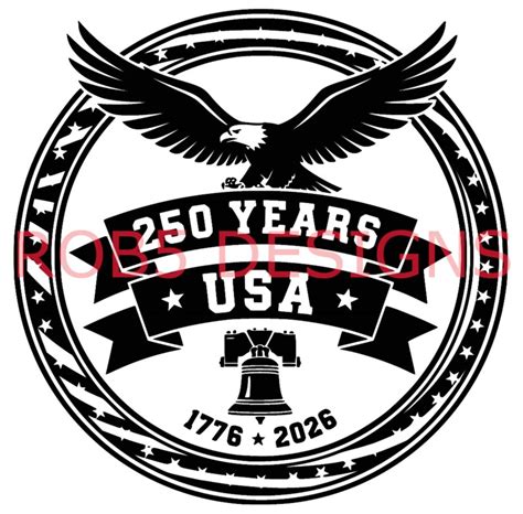 250th Anniversary Of America Svg Patriotic Digital Design Bundle Etsy