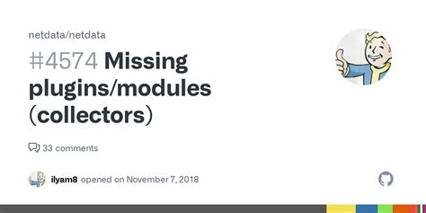 Missing Pluginsmodules Collectors · Issue 4574 · Netdatanetdata