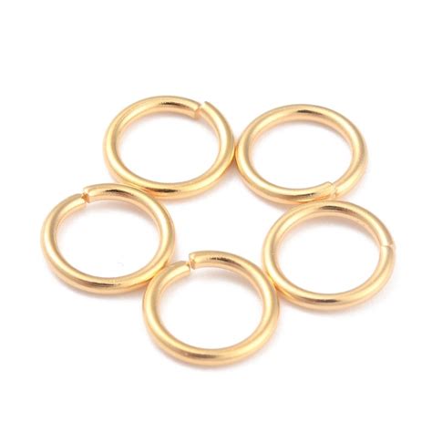 10 штук! Колечки крупные, 12 мм. — JEWELMAKER.RU