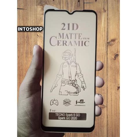 Tecno Spark Go Tecno Spark Go Film D Soft Ceramic Full Glue Cover Screen Protector