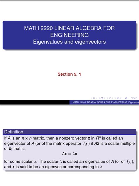 section5 1 pdf eigenvalues and eigenvectors matrix mathematics
