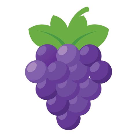 Uva Vistoso Dibujos Animados Vector Ilustración 42068958 Vector En Vecteezy