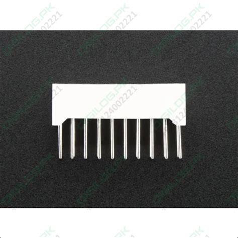 blue 10 segment light bar graph led display digilog pk