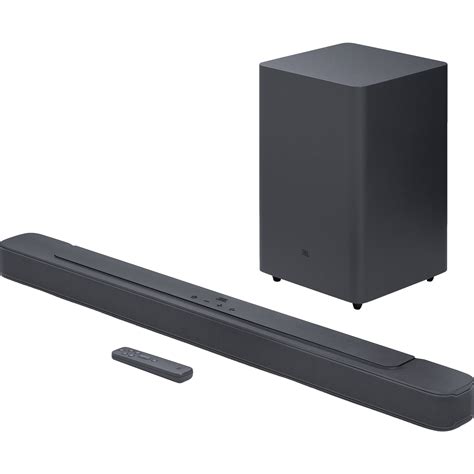 Jbl Bar W Channel Soundbar System Jbl Gbar Db Blkam B H