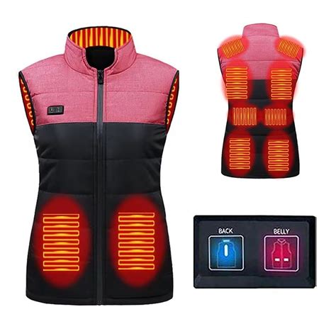 위메프플러스 발열조끼 스마트 온열 발열 보온조끼 방한 보온 난방 11구역 발열 3단계 온도 조절 브랜드 남성의류