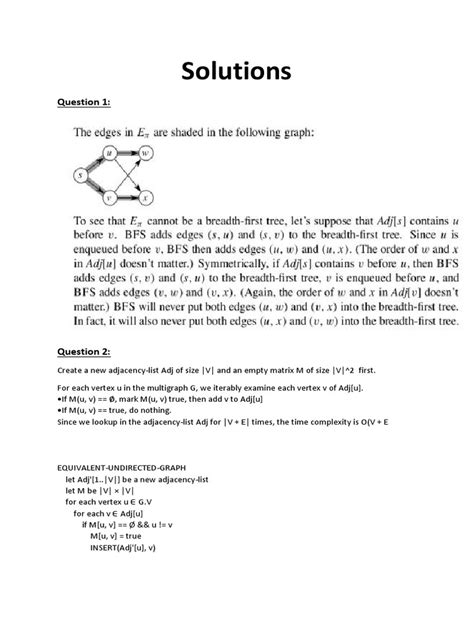 Solutions Pdf Algorithms And Data Structures Mathematical Concepts
