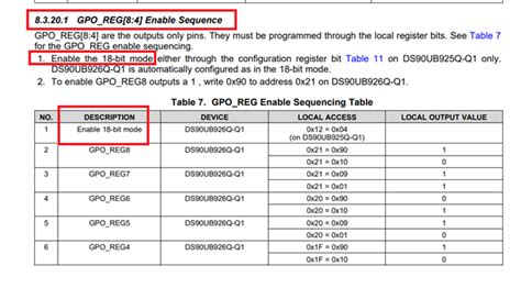DS UB Q Q Required Clarification On I C Configuration Interface Forum Interface TI