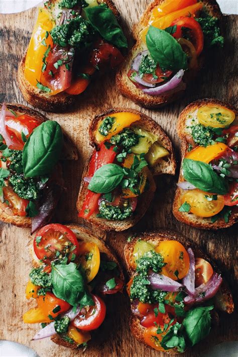 Roasted Vegetable Crostini