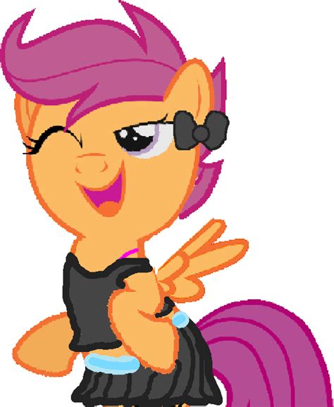 Scootaloo Sexy Vector 3 By Angrymetal On Deviantart