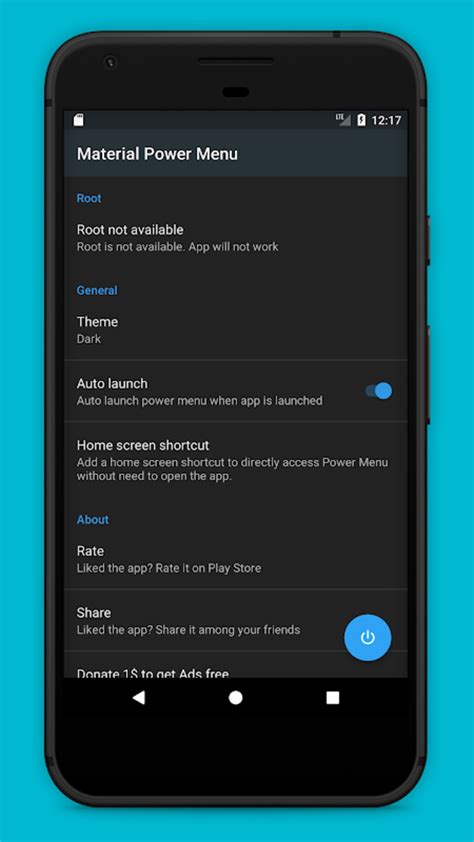 Power Button Menu Quick Reboot Root Apk For Android Download