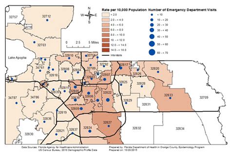 Orange County Florida Zip Code Map