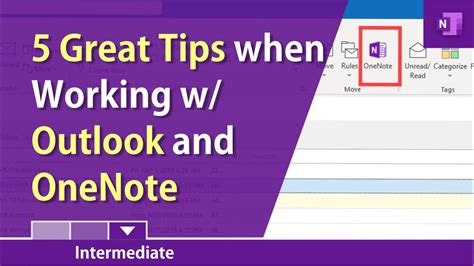 Five Great Tips When Using Onenote And Outlook Together By Chris Menard