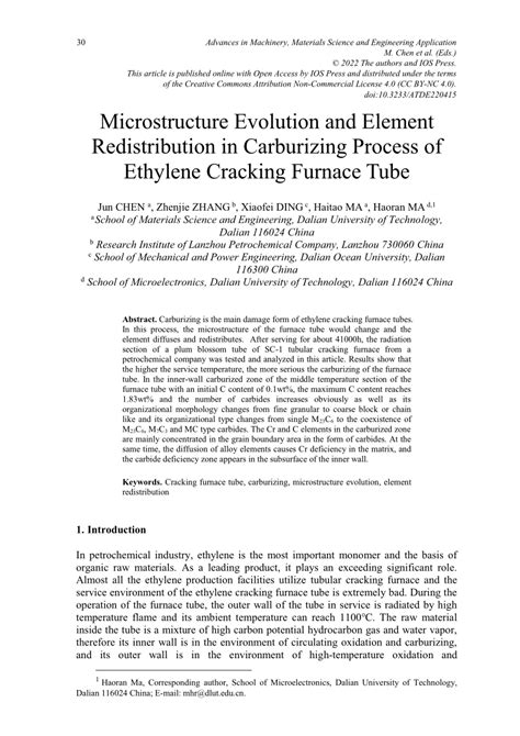 Pdf Microstructure Evolution And Element Redistribution In