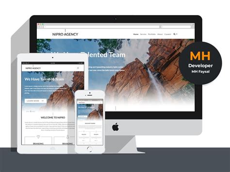 Full Responsive Landing Page Website With HTML CSS JavaScript Bootstrap Upwork