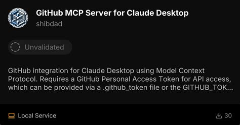 Github Mcp Server For Claude Desktop · Lobehub