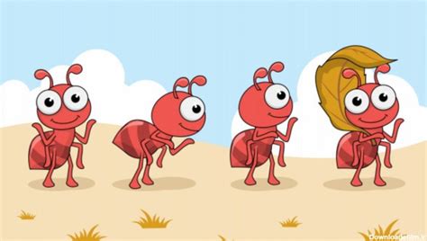 عکس از مورچه کارتونی