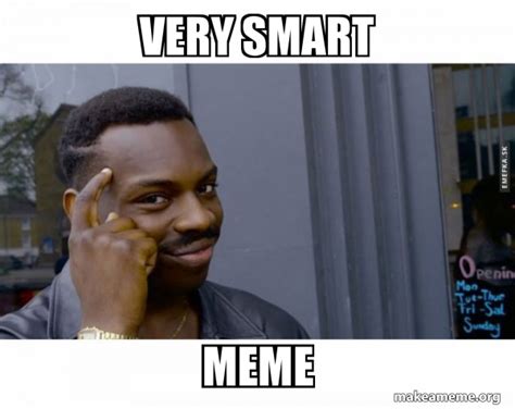 Very Smart Meme Roll Safe Black Guy Pointing At His Head Meme Generator
