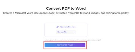 Convert Pdf To Word For Free Using Deftpdf