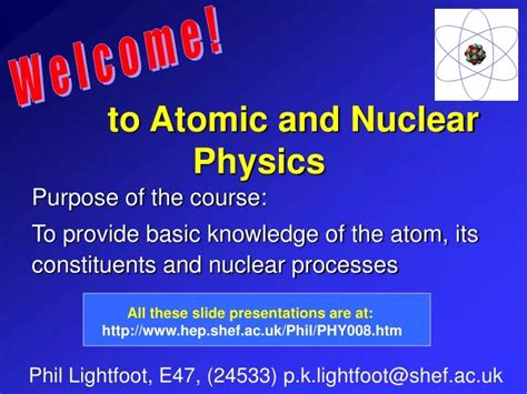 PPT Atomic And Nuclear Physics Fundamentals PowerPoint Presentation Free Download ID