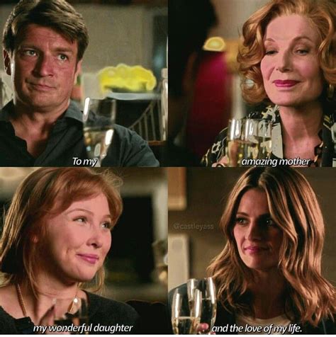 Castle And His Mother Daughter And Love Of His Life