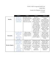 IT Matrix Assignment RAID Levels Docx IT Matrix Assignment RAID Levels Ashley