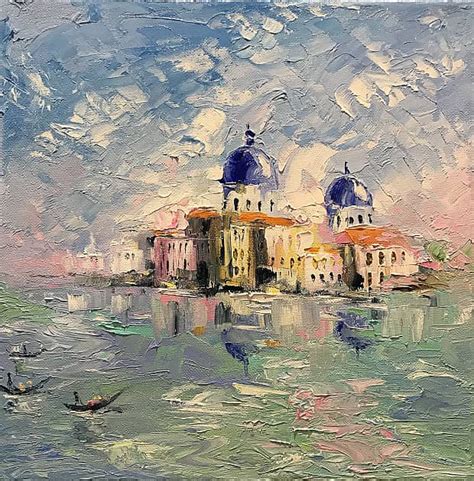 Картина «Венеция Холст Масло 2021 г