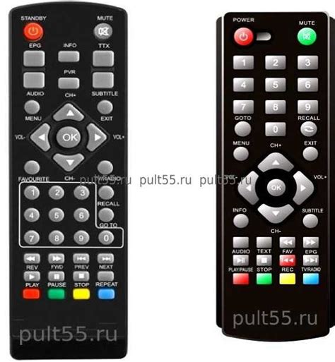 Пульты Fusion ТВ DTR-01/02 приставок DVB-T2 - купить недорого с доставкой