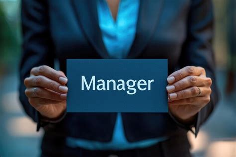 Leadership Role Text Manager Overseeing Team Dynamics And Operational Efficiency Goals Are Met