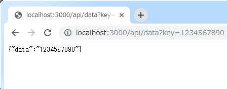 Getリクエストのパラメータを取得する方法Node js