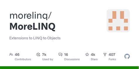 Github Morelinqmorelinq Extensions To Linq To Objects