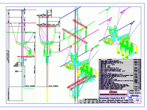 Autocad Dwg Hmi Power Connection Diagram Autocad For Drawing
