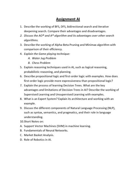 Assignment Ai Pdf