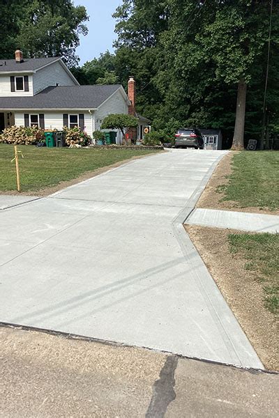 Concrete Aprons For Driveways Alba Contractors Inc