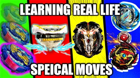Learning 7 Beyblade Burst Rise Special Moves In Real Life Toy Network