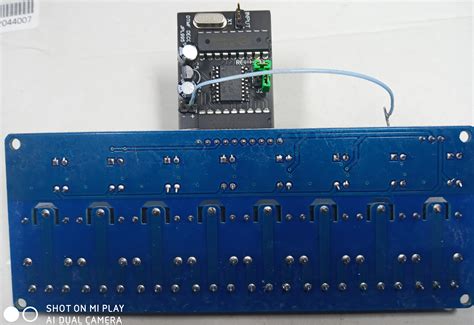 dtmf decoder controlling 8 relays with pic with 8 relays new · jpl995
