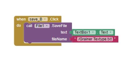 Saving Text In A Textbox MIT App Inventor Help MIT App Inventor Community