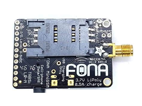Fona Adafruit Mini Cellular Gsm Breakout Sma Version V1 Philippines Circuitrocks