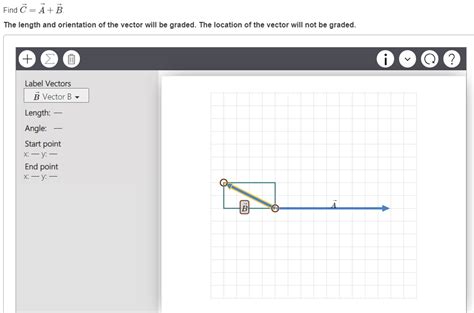 Solved Find C A B The Length And Orientation Of The Vector Chegg