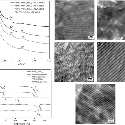 Structural Characteristics Of Block Copolymers A SAXS Profiles Of The Download Scientific