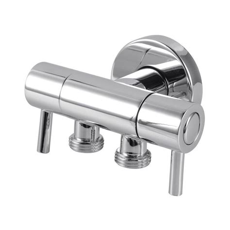 Mini Cistern Cock Dual Control Toilet Bidet Chrome Big W