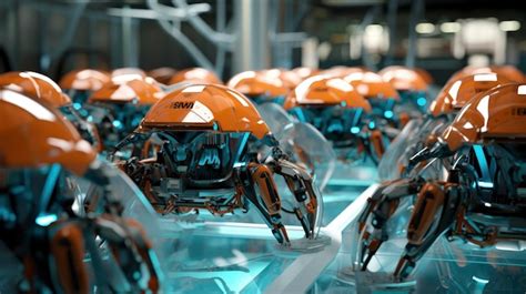 Premium Ai Image Self Assembling Robots Advanced Technology Innovative Modular Machines Swarm