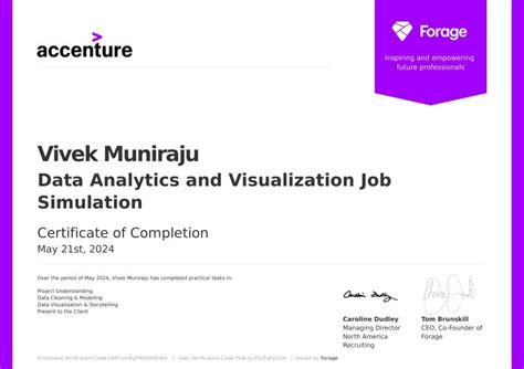 vivek m on linkedin accenture dataanalyst visualization excel