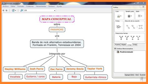 34 Ejemplos De Mapas Conceptuales En Word Full Maria