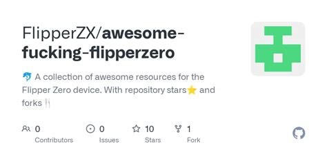 github flipperzx awesome fucking flipperzero 🐬 a collection of