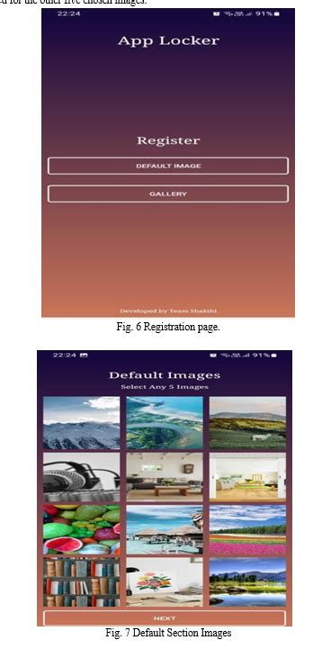 Graphical Password Authentication Image Grid Based Digital Lock For Mobile Apps