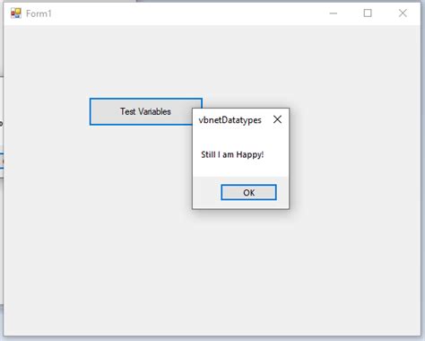 VB Net Data Types And Variable Declaration With DIM Tutorials