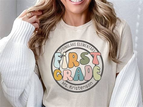 Custom Elementary Teaching Team Grade Level Shirts Personalized