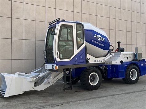 The Advancement Of Self Loading Mixers For The Construction Industry Machine Sharing