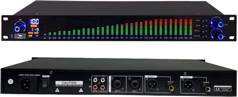 31 Band Digital Equalizer Stereo Graphic Equalizer Eq Led Spectrum Display With